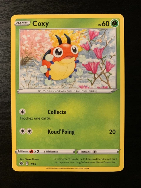 CARTE POKÉMON COXY 1/15 Epée & Bouclier Promo Mc Donald's 2022 FR NEUF ...