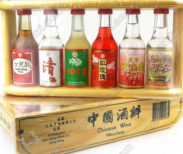 CN-SS-007 MIGNONNETTE Samseng Hong Kong 6 mini bottles, miniflaschen ...