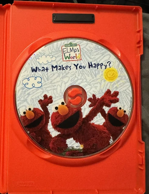 SESAME STREET: ELMO'S World: What Makes You Happy - DVD - VERY GOOD £3. ...