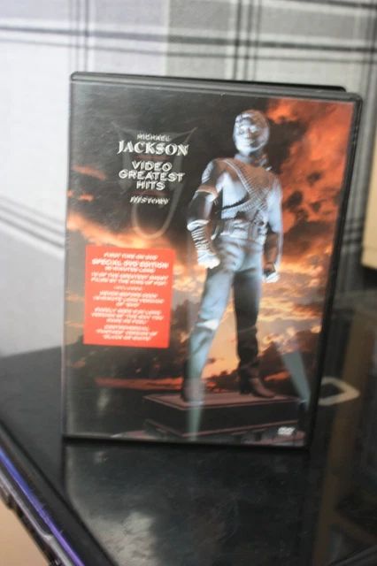 MICHAEL JACKSON - History- Video Greatest Hits (DVD, 2001) RESURFACED ...