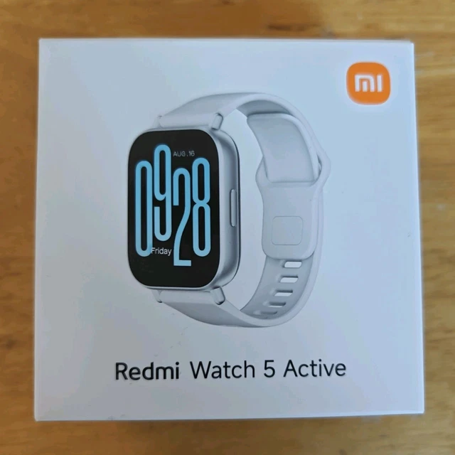 REDMI WATCH 5 Active Silver Global Smartwatch 2” LCD 18-Day Battery £24 ...