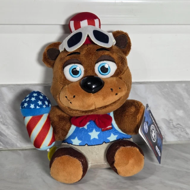 FUNKO FNAF FIVE Nights at Freddy's Freddy Firework Soft Plush Toy 8 ...