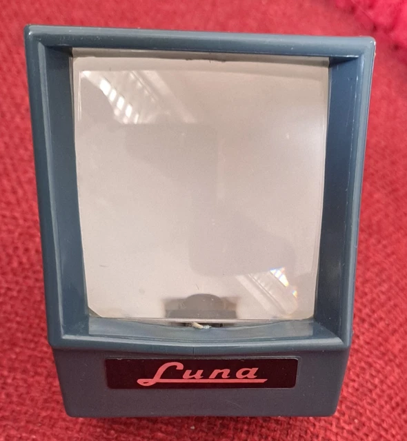 RARE VINTAGE LUNA MIDGET 35mm PHOTO SLIDE VIEWER BOXED ORIGINAL RETRO ...