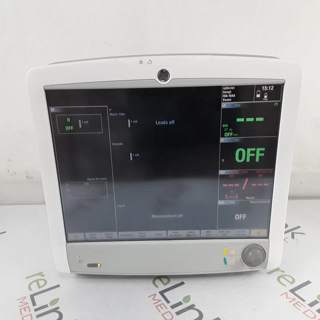 GE HEALTHCARE CARESCAPE B650 w/ Masimo PDM Patient Monitor $1,838.00 ...