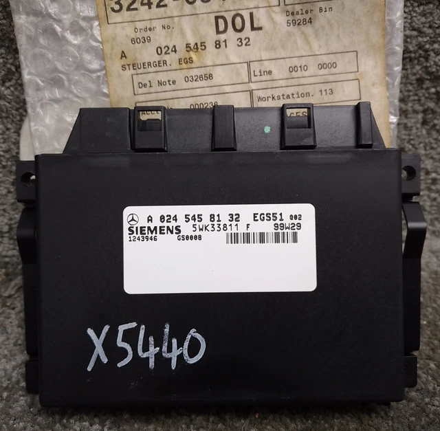 NEW MERCEDES W210 W202 E C Class EGS Gearbox ECU Control Unit Module ...