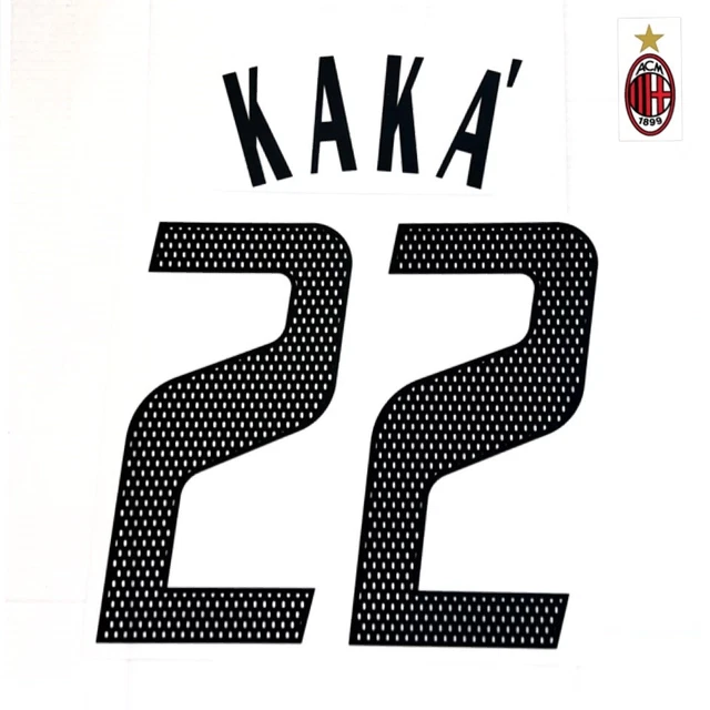 AC MILAN KAKA #22 Football Away Name print and number 2003/04 £10.80 ...