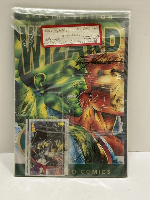 VINTAGE 1992 WIZARD THE GUIDE TO COMICS SPECIAL EDITION Bagged ...