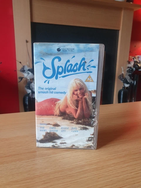 SPLASH VHS VIDEO Tape Starring Tom Hanks, Daryl Hannah, John Candy £6.95 - PicClick UK