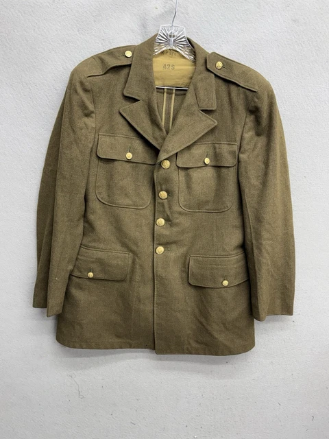 WW2 US ARMY Class A 4 Pocket Jacket Mens Size 42S 1940 Dated £49.09 ...