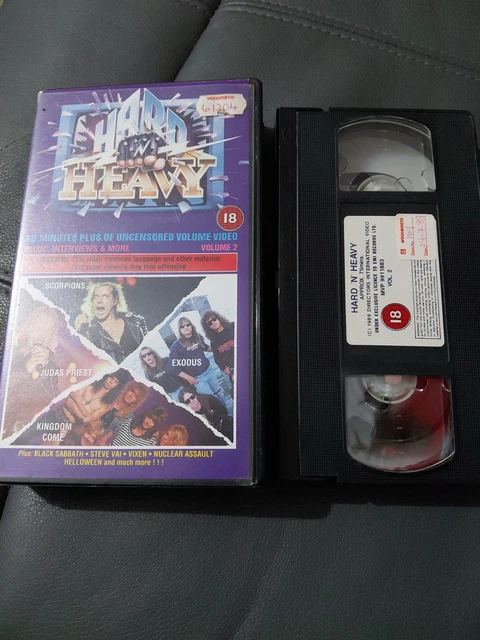 HARD 'N' HEAVY - Vol. 2 (VHS) heavy metal music video 1980's £3.31 ...