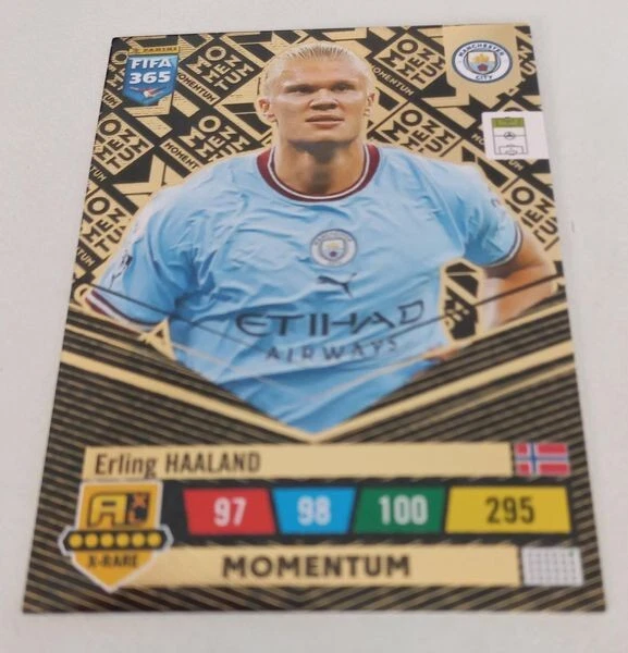 ERLING HAALAND - Panini Adrenalyn Xl 2023 - Fifa 365 X-Rare Momentum ...