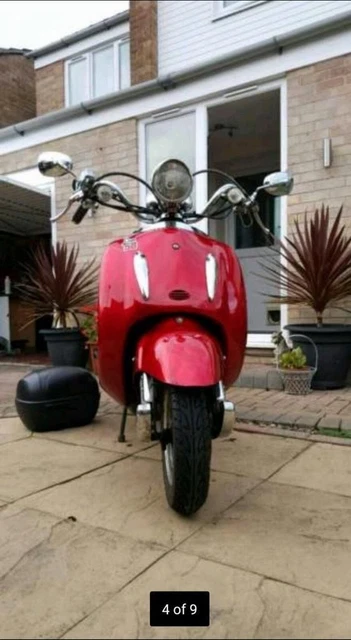TAMORETTI RETRO 125CC Scooter £345.00 - PicClick UK