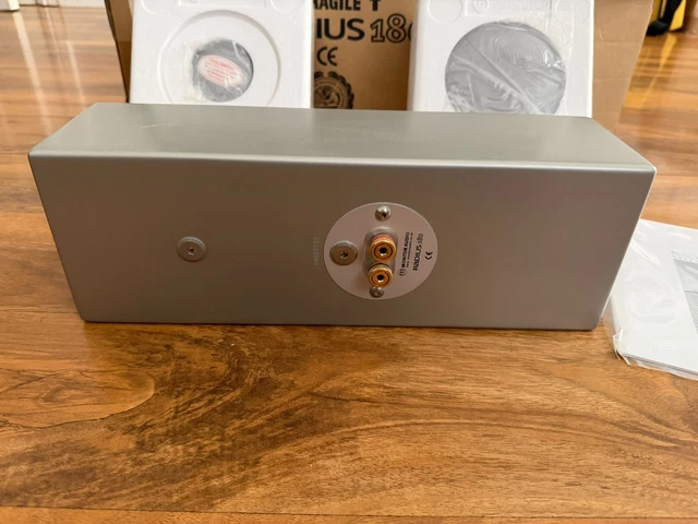 MONITOR AUDIO RADIUS 180 Centre Speaker - Silver. £104.70 - PicClick UK