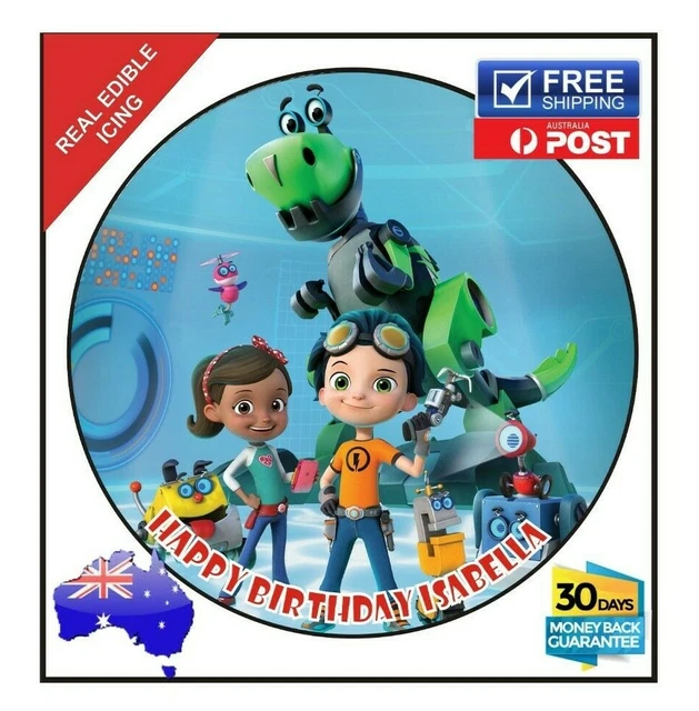 Printable Rusty Rivets Birthday Cake Topper Template - vrogue.co