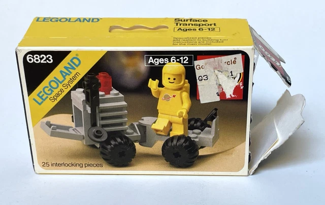 LEGO RÉF 6823 Space Classic Surface transport 1983 complet en boîte ...