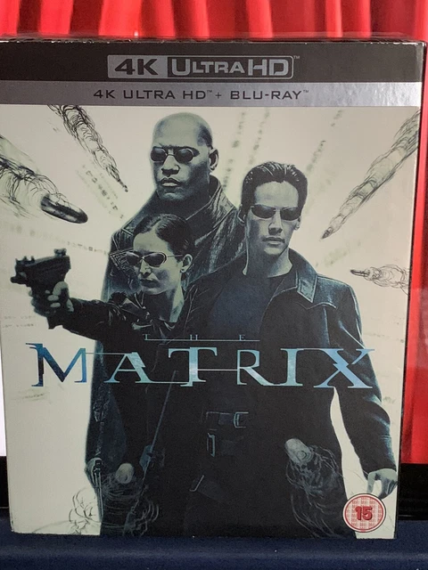 MATRIX (4K ULTRA HD+Blu-Ray) Keanu Reeves Carrie Anne Moss NEW SEALED EUR 17,79 - PicClick IT