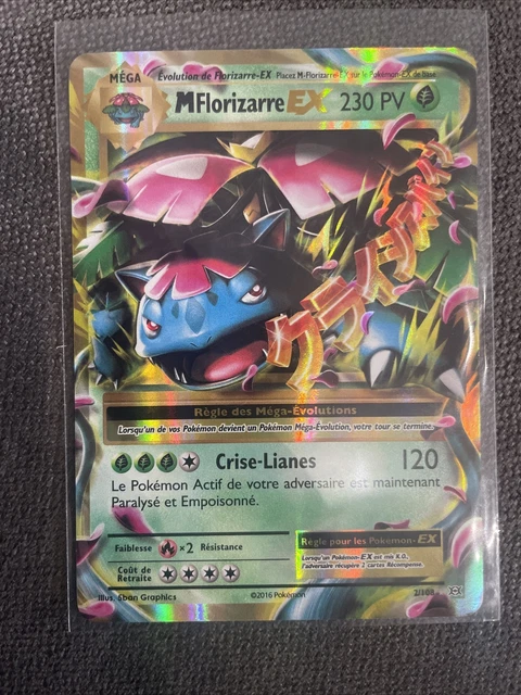 CARTE POKEMON - Mega M Florizarre Ex - 2/108 - Évolutions - FR - NEUF ...