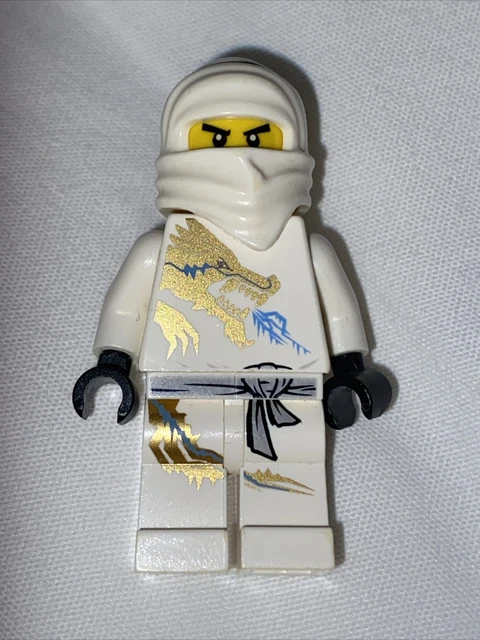 LEGO NINJAGO ZANE DX Minifigure Dragon eXtreme Suit The Golden Weapons ...