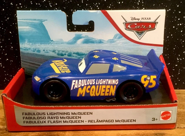 DISNEY PIXAR CARS FABULOUS LIGHTNING McQUEEN CAR. Apx 5”. Age 3+. NEW £ ...