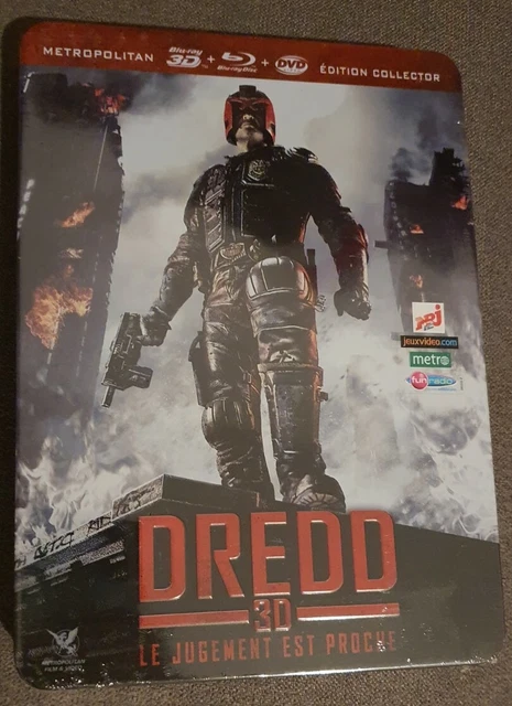 DREDD 3D METROPOLITAN Edition Blu-ray Steelbook Sealed embossed EUR 64,10 - PicClick IT