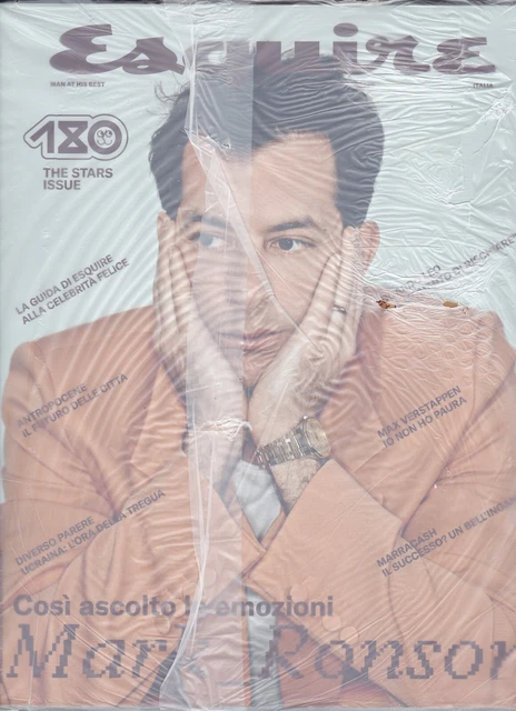 ESQUIRE 28/2023#MARK RONSON,MARRACASH,MAX Verstappen,Edoardo Leo,Samuel Ross EUR 1,00 - PicClick IT