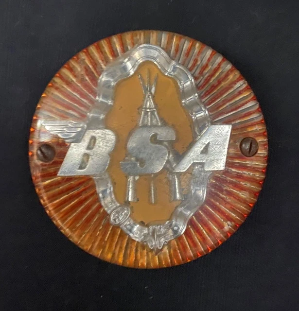 BSA A10 CLASSIC British Small Arms Motorcycle Tank Badge Emblem ...