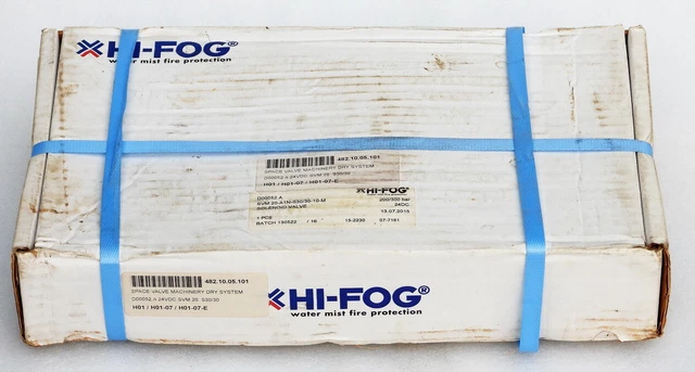 HI FOG WATER Mist Fire Solenoid Valve Svm 40-A Space Valve Machinery ...