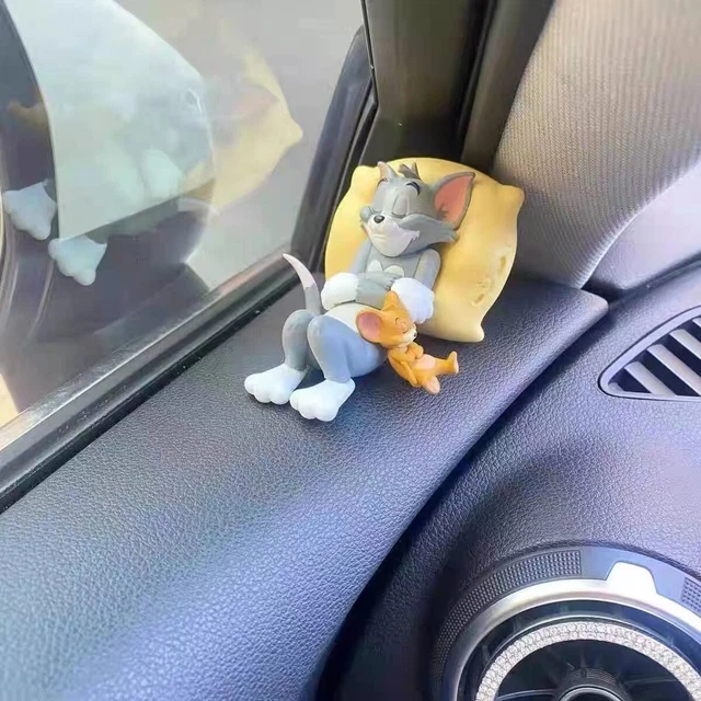 DISNEY SLEEPING TOM & Jerry Figure Figurine Cake Car Ornament Toy Doll ...