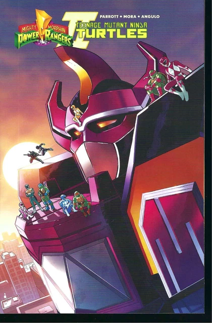 MIGHTY MORPHIN POWER Rangers/Tortues ninja mutantes adolescentes #1 ...