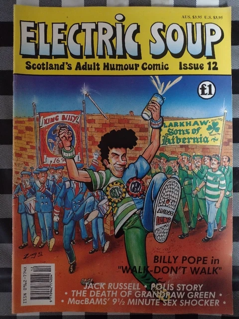 ELECTRIC SOUP MAGAZINE (Rare English Comics) Scottish Funny Sealed £47. ...
