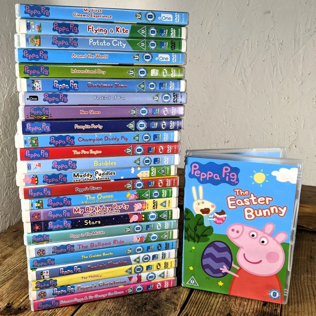 OFFICIAL PEPPA PIG Pre-School Animation DVD Bundle/Collection/Job Lot ...