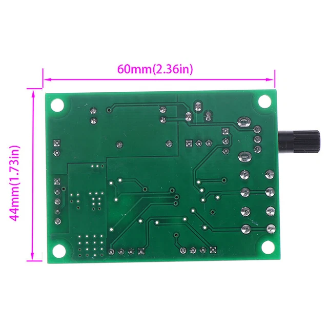 DC 5V-12V 2-PHASE 4-wire Micro Mini Stepper Motor Driver Speed ...