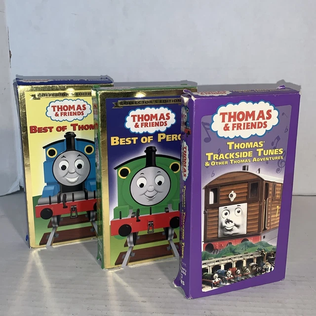 THOMAS THE TANK Engine And Friends VHS Tapes Lot Of 3 Best Of Percy ...