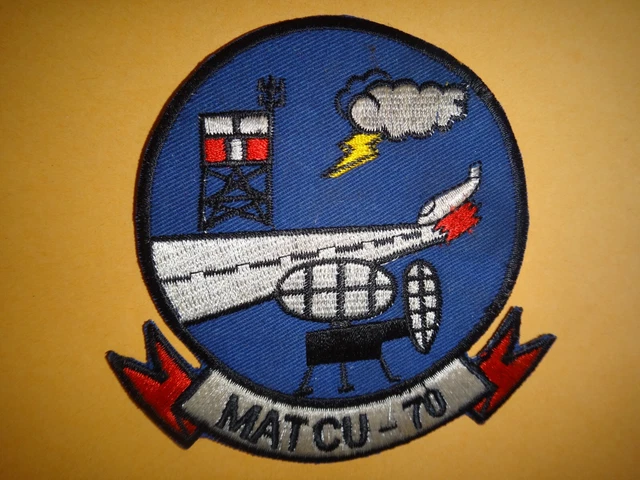 VIETNAM WAR USMC Marine Air Traffic Control Unit MATCU-70 Team Patch £9 ...