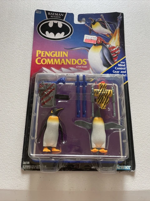 VINTAGE 1991 BATMAN Returns Penguin Commandos DC Comics Kenner Action ...