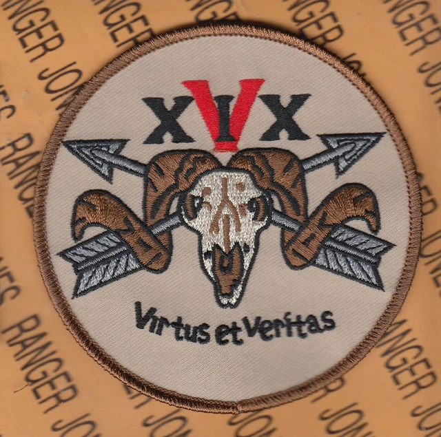 5TH BN 19TH Special Forces Group Airborne SFGA ODA OEF VXIX 4" pocket ...