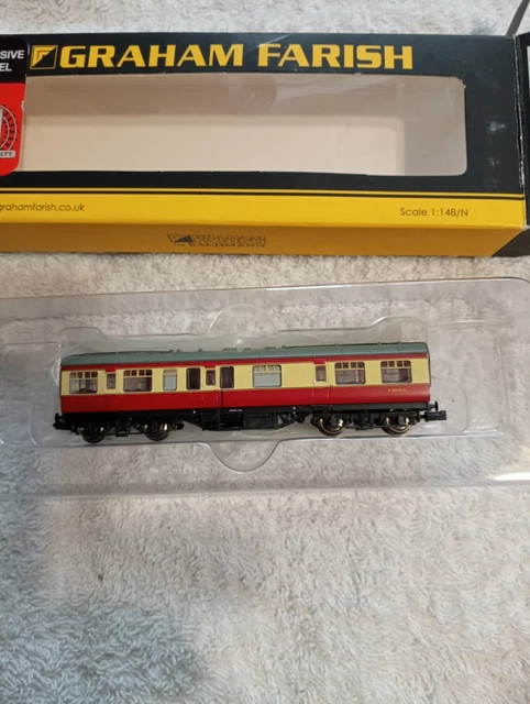 GRAHAM FARISH N Gauge Inspection Saloon 'crimson&Cream £25.66 - PicClick UK