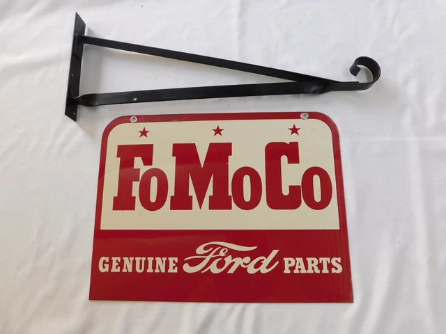 NOS OEM FORD 1950's FoMoCo Genuine Parts Display Sign Mustang Torino ...