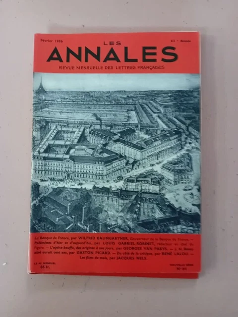 REVUE LES ANNALES des lettres françaises N° 64 | Bon état EUR 10,00 ...