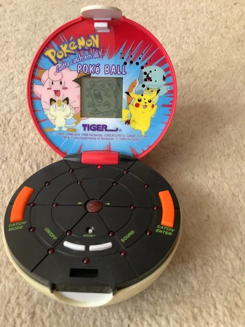 POKEMON POKE BALL Game - Tiger 1998 - WORKING! £35.00 - PicClick UK