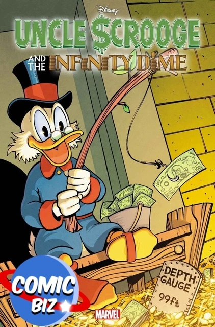 UNCLE SCROOGE INFINITY Dime #1 (2024) 1St Printing *1:25 Simonson ...