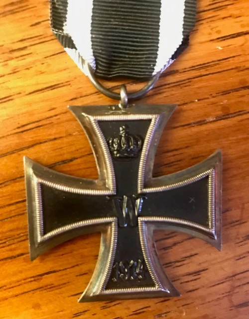 VINTAGE ANTIQUE WW1 German Imperial 2nd Class Iron Cross Medal 1813-1914 $80.00 - PicClick CA
