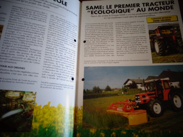 CATALOGUE - PROSPECTUS - AGRICOLE - TRACTEUR - SAME ( réf 57 A ) EUR 12,90 - PicClick FR