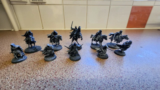 MESBG WITCH KING Of Angmar Black Rider Nazgul 3d Proxy £40.00 - PicClick UK