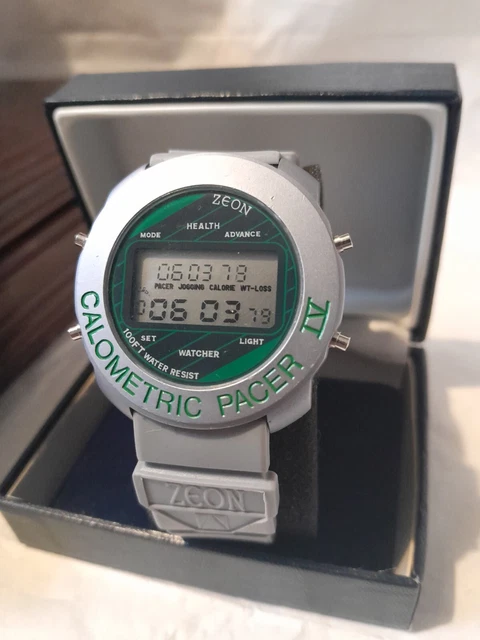 RARE VINTAGE ZEON Calometric Pacer IV Wristwatch Working EUR 11,70 ...