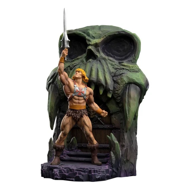 MASTERS OF THE UNIVERSE - He-Man 1/10 Deluxe Art Scale Statue Iron Studios EUR 465,83 - PicClick FR