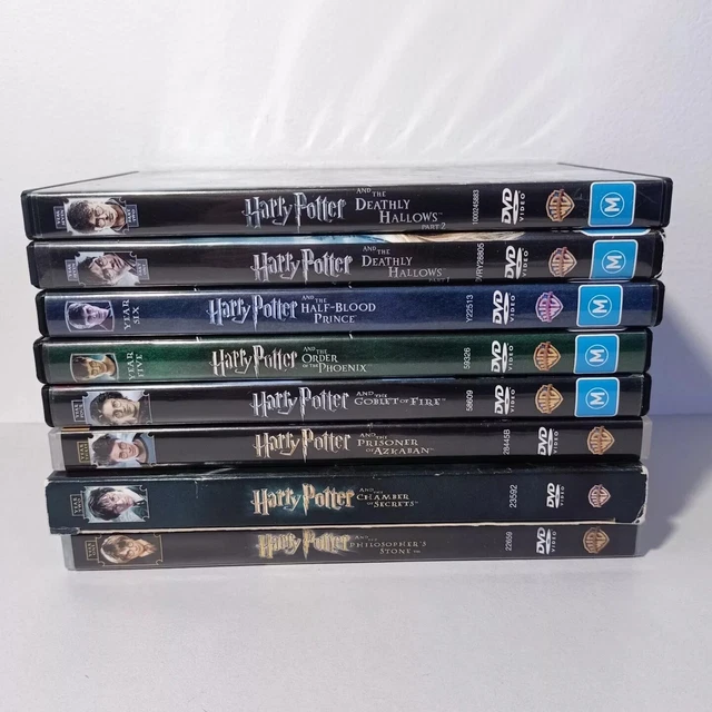 HARRY POTTER: THE Complete Series DVD, 8-Disc Set Excellent Used ...