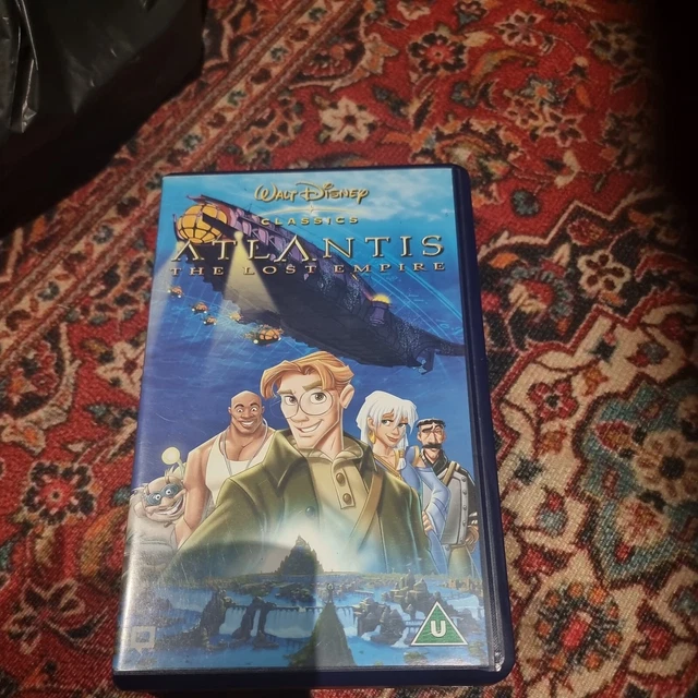 ATLANTIS THE LOST Empire - Walt Disney - PAL VHS Video Tape (A128) £5. ...