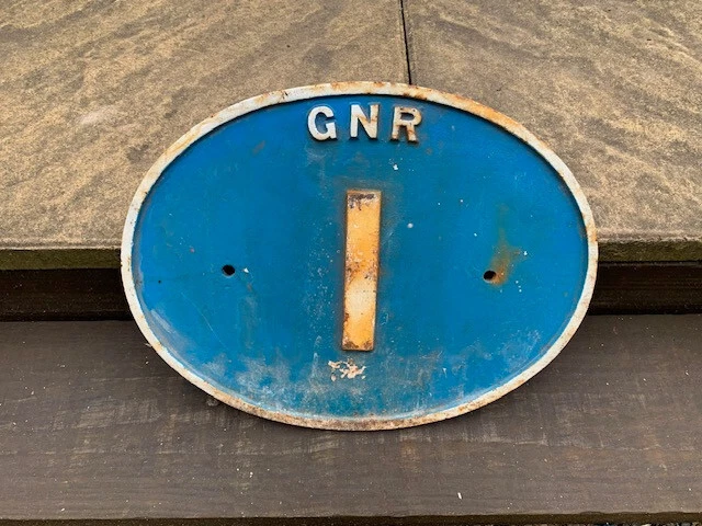 GREAT NORTHERN RAILWAY Cast Iron Bridge Plate - "GNR 1" £90.00 ...