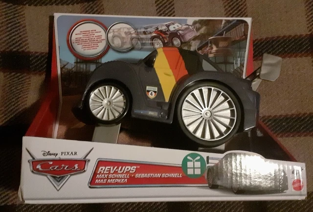DISNEY PIXAR CARS REV-UPS Max Schnell All New and Sealed £24.00 ...